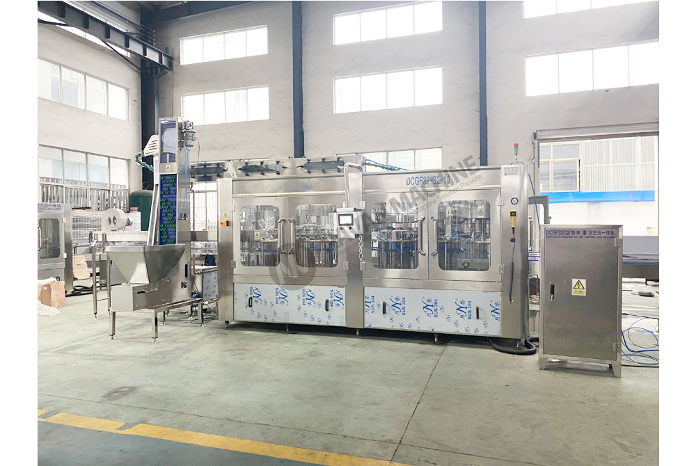 Full Automatic Complete Pure Water Production Line Water Filling ...