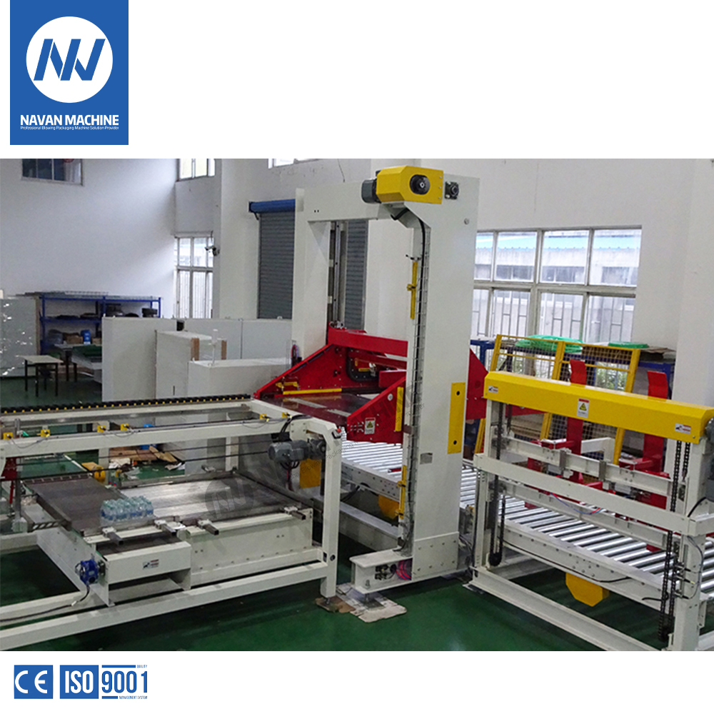 Automatic Palletizer Machine for Stacking Water Bottle Cartons And ...